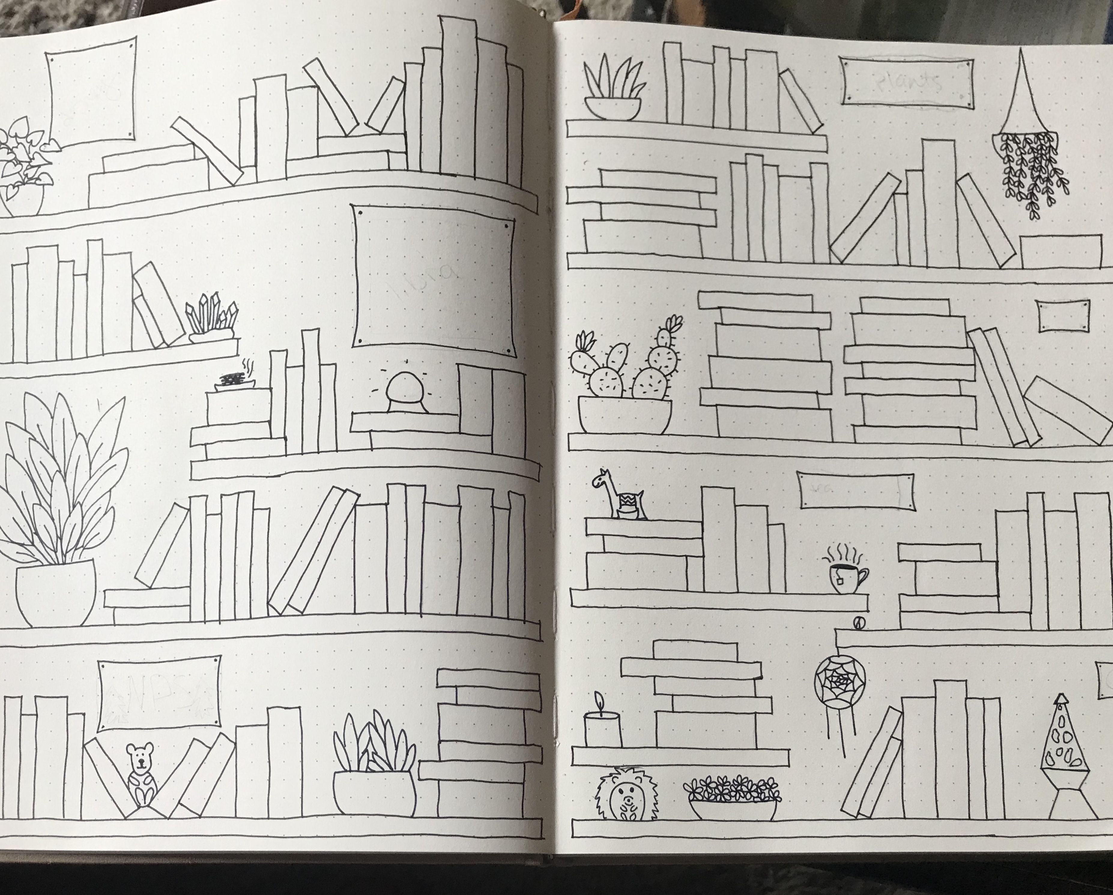 De mooiste reading journal spreads – BookSomeTea