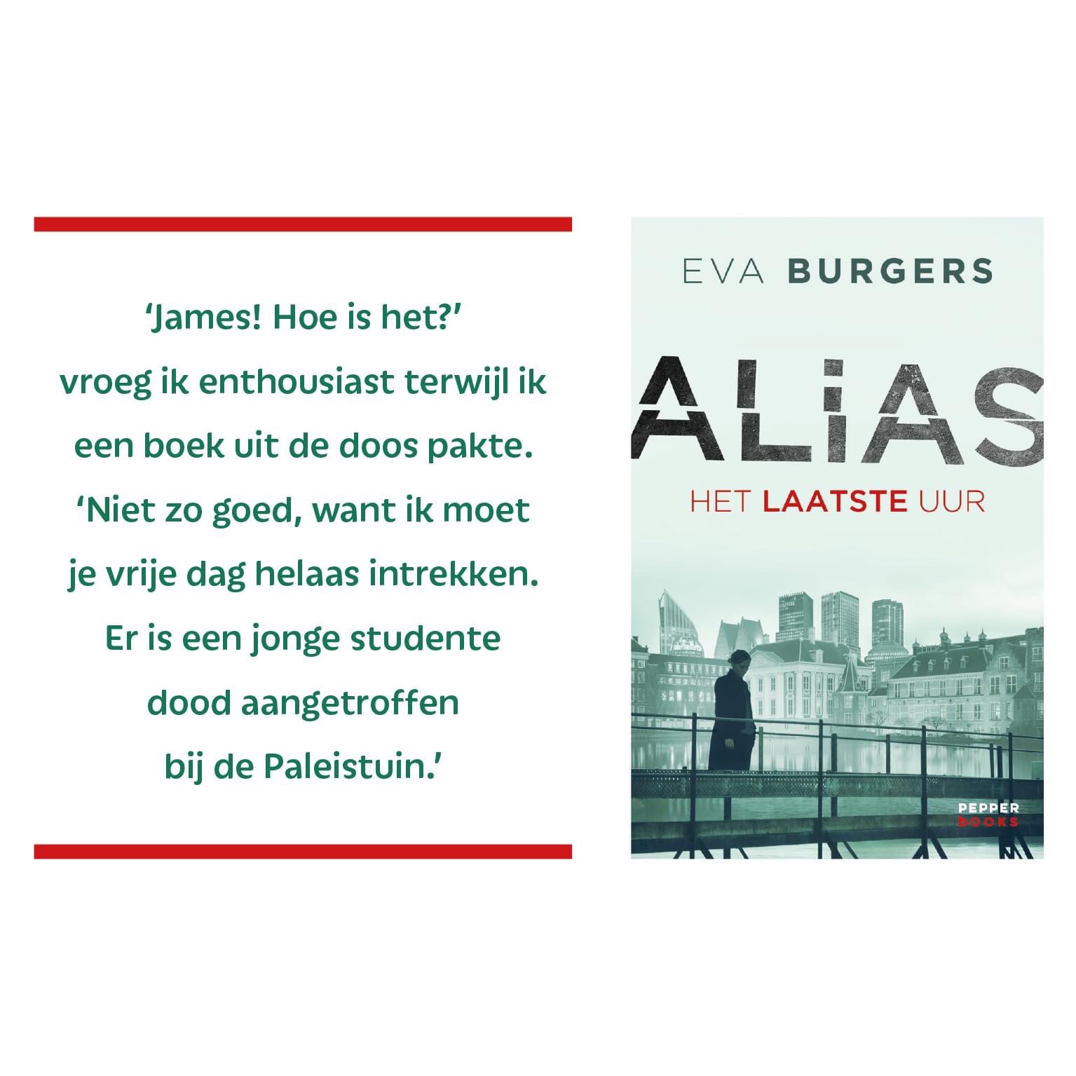 Recensie: ‘Het laatste uur’ van Eva Burgers (Alias deel 1) – BookSomeTea