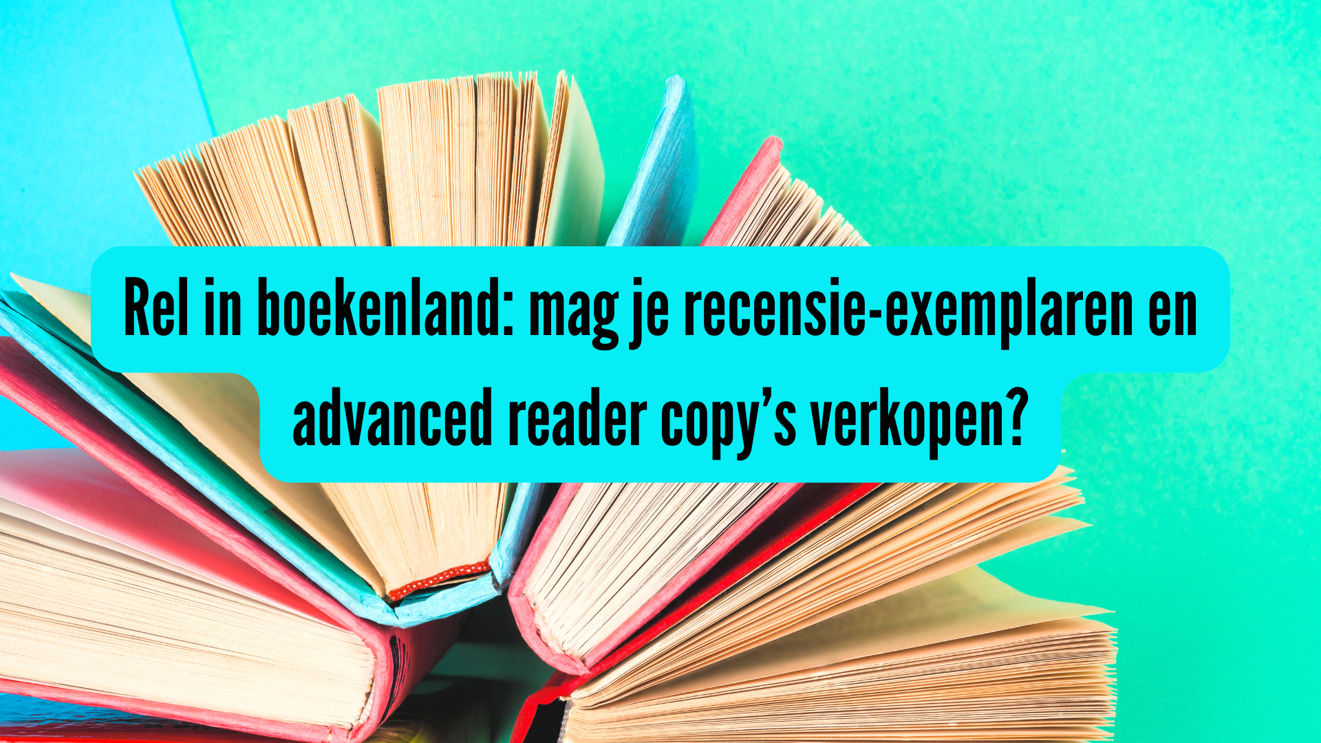 Rel in boekenland: mag je recensie-exemplaren en advanced reader copy’s ...